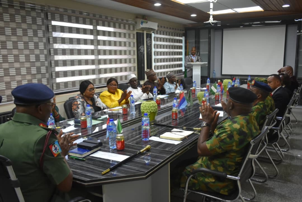 MAJOR GENERAL AE EDET ASSUMES DUTY AS THE 24TH DG OF DICON - The ...